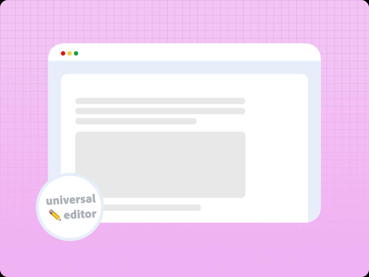Creating Blocks Instrumented for use with the Universal Editor