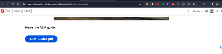 Adobe Experience Manager Assets Sidekick Plugin
